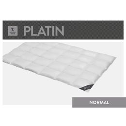 G&auml;nsedaunenbettdecke Spessarttraum "Platin", wei&szlig;, B:155cm L:220cm, Bezug: 100% Baumwolle. F&uuml;llung: 100% G&auml;nsedaunen, Bettdecken, hergestellt in Deutschland, allergikerfreundlich