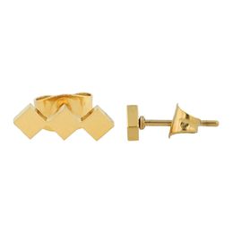 Adelia&acute;s Paar Ohrh&auml;nger ADELIA&acute;S "Ohrringe &ndash; Ohrstecker aus Edelstahl", Damen, Gr. Damen, Edelstahl, gold, Ohrringe, Ein kleines Geschenk mit gro&szlig;er Wirkung