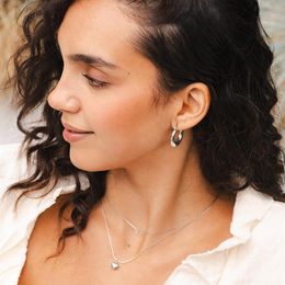 Adelia&acute;s Paar Creolen ADELIA&acute;S "Ohrringe &ndash; Creole aus Edelstahl", Damen, Gr. Damen, Edelstahl, silber, Ohrringe, Perfekt als Geschenk f&uuml;r besondere Menschen