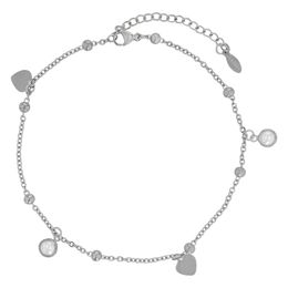 Adelia&acute;s Kettenanh&auml;nger ADELIA&acute;S "Anh&auml;nger aus Edelstahl mit Perle", silber, Schmuckanh&auml;nger, Damen, Edelstahl, Kettenanh&auml;nger, Zum Verschenken &ndash; ideal zum Muttertag