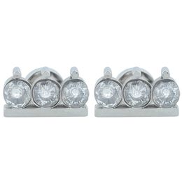 Adelia&acute;s Paar Ohrh&auml;nger ADELIA&acute;S "Ohrringe &ndash; Ohrstecker aus Edelstahl mit Zirkonia", Damen, Gr. Damen, Edelstahl, transparent (silber), Ohrringe, Ideal als Geschenk &ndash; dezent und elegant