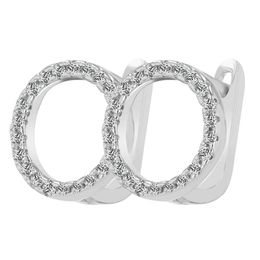 Adelia&acute;s Klappcreolen ADELIA&acute;S "Ohrringe &ndash; Klappcreole aus 925 Silber", Damen, Gr. Damen, Silber 925 (Sterlingsilber), silber, Ohrringe Klappcreolen, Ein kleines Geschenk mit gro&szlig;er Wirkung