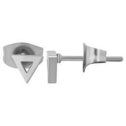 Adelia&acute;s Paar Ohrh&auml;nger ADELIA&acute;S "Ohrringe &ndash; Ohrstecker aus Edelstahl", Damen, Gr. Damen, Edelstahl, silber, Ohrringe, Ein Geschenk, das Freude macht