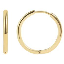 Adelia&acute;s Klappcreolen ADELIA&acute;S "Ohrringe &ndash; Klappcreole aus Edelstahl", Damen, Gr. Damen, Edelstahl, gold, Ohrringe Klappcreolen, Perfekt als Geschenk f&uuml;r besondere Menschen
