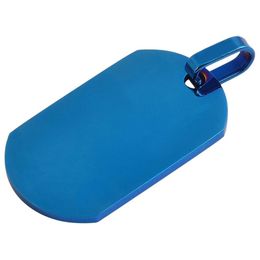 Adelia&acute;s Kettenanh&auml;nger ADELIA&acute;S "Anh&auml;nger aus Edelstahl", blau, Schmuckanh&auml;nger, Damen, Edelstahl, Kettenanh&auml;nger, Ein stilvolles Geschenk f&uuml;r besondere Momente