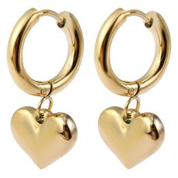 Adelia&acute;s Kettenanh&auml;nger ADELIA&acute;S "Anh&auml;nger &ndash; Herzanh&auml;nger aus Edelstahl", gold, Schmuckanh&auml;nger, Damen, Edelstahl, Kettenanh&auml;nger, Perfekt als Geschenk f&uuml;r besondere Menschen