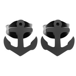 Adelia&acute;s Paar Ohrh&auml;nger ADELIA&acute;S "Ohrringe &ndash; Ohrstecker aus Edelstahl", Damen, Gr. Damen, Edelstahl, schwarz, Ohrringe, Ideal als Geschenk &ndash; dezent und elegant