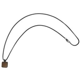 Adelia&acute;s Kette ohne Anh&auml;nger ADELIA&acute;S "Halskette mit Anh&auml;nger &ndash; aus Edelstahl", schwarz, Halsketten, Damen, 61cm, Edelstahl, Ideal als Geschenk zum Muttertag