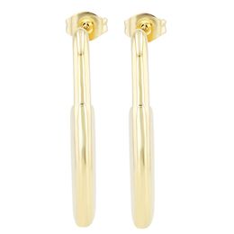 Adelia&acute;s Paar Creolen ADELIA&acute;S "Ohrringe &ndash; Creole aus Edelstahl", Damen, Gr. Damen, Edelstahl, gold, Ohrringe, Sch&ouml;ne Geschenkidee zum Jubil&auml;um