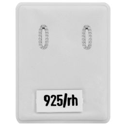 Adelia&acute;s Paar Ohrh&auml;nger ADELIA&acute;S "Ohrringe &ndash; Ohrstecker aus 925 Silber mit Zirkonia", Damen, Gr. Damen, Silber 925 (Sterlingsilber), silber, Ohrringe, Ein Geschenk, das Freude macht