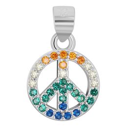 Adelia&acute;s Kettenanh&auml;nger ADELIA&acute;S "Anh&auml;nger aus 925 Silber mit Zirkonia", silber, Schmuckanh&auml;nger, Damen, Silber 925 (Sterlingsilber), Kettenanh&auml;nger, Ein stilvolles Geschenk f&uuml;r besondere Momente