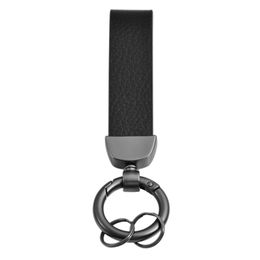 Adelia&acute;s Kettenanh&auml;nger ADELIA&acute;S "Anh&auml;nger &ndash; Schl&uuml;sselanh&auml;nger aus Leder", schwarz, Schmuckanh&auml;nger, Damen, Leder, Kettenanh&auml;nger, Ideal als Geschenk zum Geburtstag