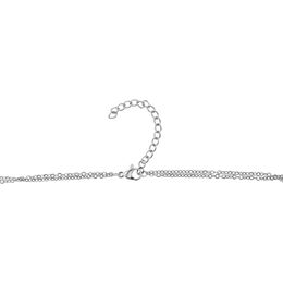 Adelia&acute;s Kette ohne Anh&auml;nger ADELIA&acute;S "Halskette aus Edelstahl 43 cm", silber, Halsketten, Damen, 43cm, Edelstahl, Ideal zum Verschenken &ndash; schlicht und stilvoll