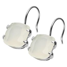 Adelia&acute;s Paar Ohrh&auml;nger ADELIA&acute;S "Ohrringe aus Edelstahl", Damen, Gr. Damen, Edelstahl, transparent (silber), Ohrringe, Zum Verschenken an Menschen, die Ihnen am Herzen liegen