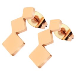 Adelia&acute;s Paar Ohrh&auml;nger ADELIA&acute;S "Ohrringe &ndash; Ohrstecker aus Edelstahl", Damen, Gr. Damen, Edelstahl, gold, Ohrringe, Ein kleines Geschenk mit gro&szlig;er Wirkung