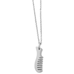 Adelia&acute;s Kette ohne Anh&auml;nger ADELIA&acute;S "Halskette aus Edelstahl mit Jade 43+5", silber, Halsketten, Damen, 48cm, Edelstahl, Perfekt als Geschenk f&uuml;r besondere Menschen