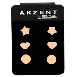 Adelia&acute;s Paar Ohrh&auml;nger ADELIA&acute;S "Ohrringe &ndash; Ohrstecker aus Edelstahl", Damen, Gr. Damen, Edelstahl, gold, Ohrringe, Eine sch&ouml;ne Geschenkidee f&uuml;r jeden Anlass