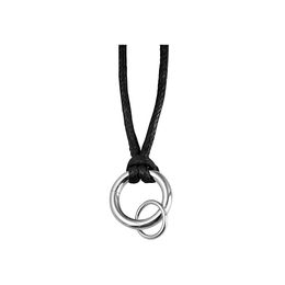 Adelia&acute;s Kette ohne Anh&auml;nger ADELIA&acute;S "Halskette aus Textil 60 cm", schwarz, Halsketten, Damen, 60cm, Perfekt als Geschenk f&uuml;r besondere Menschen