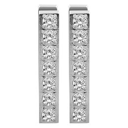 Adelia&acute;s Klappcreolen ADELIA&acute;S "Ohrringe &ndash; Klappcreole aus Edelstahl", Damen, Gr. Damen, Edelstahl, silber, Ohrringe Klappcreolen, Perfekt als Geschenk f&uuml;r besondere Menschen