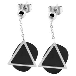 Adelia&acute;s Paar Ohrh&auml;nger ADELIA&acute;S "Ohrringe &ndash; Ohrstecker aus Edelstahl", Damen, Gr. Damen, Edelstahl, silber, Ohrringe, Ideal als Geschenk zum Weihnachten