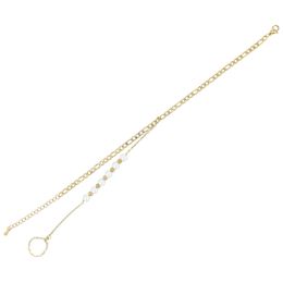Adelia&acute;s Fu&szlig;kette ADELIA&acute;S "Fu&szlig;kettchen &ndash; aus Edelstahl", gold, Fu&szlig;ketten, Damen, Edelstahl, Zum Verschenken &ndash; passend f&uuml;r viele Anl&auml;sse