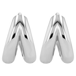 Adelia&acute;s Paar Creolen ADELIA&acute;S "Ohrringe &ndash; Creole aus 925 Silber", Damen, Gr. Damen, Silber 925 (Sterlingsilber), silber, Ohrringe, Zum Verschenken &ndash; passend f&uuml;r viele Anl&auml;sse