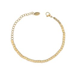 Adelia&acute;s Gliederarmband ADELIA&acute;S "Armband &ndash; Kugelarmband aus Edelstahl 15+5 cm", gold, Armb&auml;nder, Damen, 20cm, Edelstahl, Gliederarmband, Zum Verschenken &ndash; passend f&uuml;r viele Anl&auml;sse