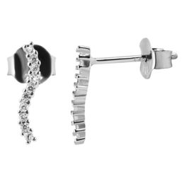 Adelia&acute;s Paar Ohrh&auml;nger ADELIA&acute;S "Ohrringe &ndash; Ohrstecker aus 925 Silber mit Zirkonia", Damen, Gr. Damen, Silber 925 (Sterlingsilber), silber, Ohrringe, Ein Geschenk, das Freude macht
