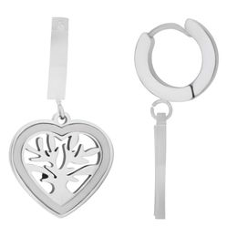 Adelia&acute;s Kettenanh&auml;nger ADELIA&acute;S "Anh&auml;nger &ndash; Lebensbaumanh&auml;nger aus Edelstahl", silber, Schmuckanh&auml;nger, Damen, Edelstahl, Kettenanh&auml;nger, Sch&ouml;ne Geschenkidee zum Valentinstag