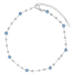 Adelia&acute;s Kettenanh&auml;nger ADELIA&acute;S "Anh&auml;nger aus Edelstahl mit Perle", blau (silber), Schmuckanh&auml;nger, Damen, Edelstahl, Kettenanh&auml;nger, Ideal als Geschenk f&uuml;r besondere Anl&auml;sse