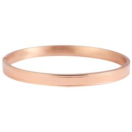 Adelia&acute;s Armreif ADELIA&acute;S "Armband &ndash; Armreif aus Edelstahl &Oslash; 6,0 cm cm", rosa (gold), Armb&auml;nder, Damen, 6cm, Edelstahl, Armreif, Eine sch&ouml;ne Geschenkidee f&uuml;r jeden Anlass