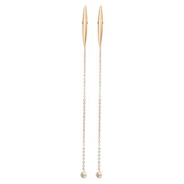 Adelia&acute;s Paar Ohrh&auml;nger ADELIA&acute;S "Ohrringe aus Edelstahl", Damen, Gr. Damen, Edelstahl, rosa (gold), Ohrringe, Perfekt als Geschenk zum Muttertag