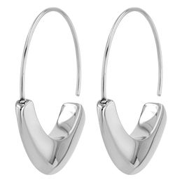 Adelia&acute;s Paar Creolen ADELIA&acute;S "Ohrringe &ndash; Creole aus Edelstahl", Damen, Gr. Damen, Edelstahl, silber, Ohrringe, Ein Geschenk, das Freude macht