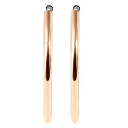 Adelia&acute;s Paar Creolen ADELIA&acute;S "Ohrringe &ndash; Creole aus Edelstahl", Damen, Gr. Damen, Edelstahl, gold, Ohrringe, Ein kleines Geschenk mit gro&szlig;er Wirkung