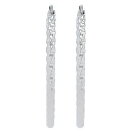 Adelia&acute;s Paar Creolen ADELIA&acute;S "Ohrringe &ndash; Creole aus Edelstahl", Damen, Gr. Damen, Edelstahl, silber, Ohrringe, Ideal als Geschenk zum Weihnachten