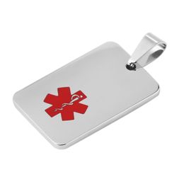Adelia&acute;s Kettenanh&auml;nger ADELIA&acute;S "Anh&auml;nger &ndash; Anh&auml;nger aus Edelstahl", silber (rot), Schmuckanh&auml;nger, Damen, Edelstahl, Kettenanh&auml;nger, Perfekt als Geschenk f&uuml;r besondere Menschen