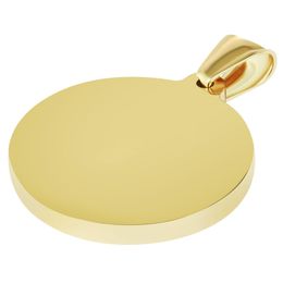 Adelia&acute;s Kettenanh&auml;nger ADELIA&acute;S "Anh&auml;nger aus Edelstahl", gold, Schmuckanh&auml;nger, Damen, Edelstahl, Kettenanh&auml;nger, Sch&ouml;ne Geschenkidee zum einfach so