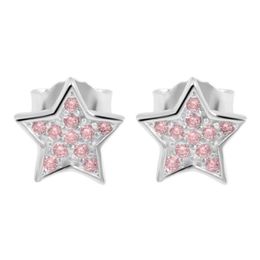 Adelia&acute;s Paar Ohrh&auml;nger ADELIA&acute;S "Ohrringe &ndash; Ohrstecker aus 925 Silber mit Zirkonia", Damen, Gr. Damen, Silber 925 (Sterlingsilber), silber, Ohrringe, Ideal als Geschenk &ndash; dezent und elegant