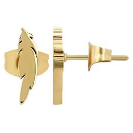 Adelia&acute;s Paar Ohrh&auml;nger ADELIA&acute;S "Ohrringe &ndash; Ohrstecker aus Edelstahl", Damen, Gr. Damen, Edelstahl, gold, Ohrringe, Geschenkidee: zeitlos und vielseitig