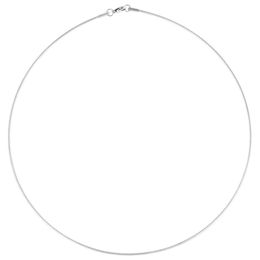Adelia&acute;s Collier ADELIA&acute;S "Halskette &ndash; Collierkette aus Edelstahl" Gr. 45, silber, Halsketten, Damen, 45, Edelstahl, Collier, Sch&ouml;ne Geschenkidee zum Jubil&auml;um