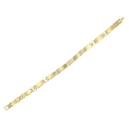 Adelia&acute;s Gliederarmband ADELIA&acute;S "Armband &ndash; Gliederarmband aus Edelstahl 23 cm", gold, Armb&auml;nder, Damen, 23cm, Edelstahl, Gliederarmband, Zum Verschenken &ndash; ideal zum Jubil&auml;um