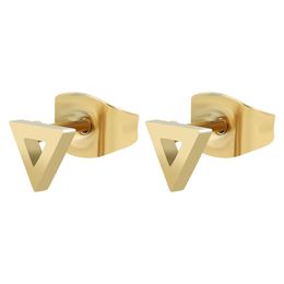 Adelia&acute;s Paar Ohrh&auml;nger ADELIA&acute;S "Ohrringe &ndash; Ohrstecker aus Edelstahl", Damen, Gr. Damen, Edelstahl, gold, Ohrringe, Perfekt als Geschenk f&uuml;r besondere Menschen