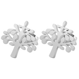 Adelia&acute;s Paar Ohrh&auml;nger ADELIA&acute;S "Ohrringe &ndash; Ohrstecker aus Edelstahl", Damen, Gr. Damen, Edelstahl, silber, Ohrringe, Geschenkidee: zeitlos und vielseitig