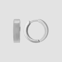 Adelia&acute;s Klappcreolen ADELIA&acute;S "Ohrringe &ndash; Klappcreole aus 925 Silber", Damen, Gr. Unisex, Silber 925 (Sterlingsilber), silber, Ohrringe Klappcreolen, Ein kleines Geschenk mit gro&szlig;er Wirkung