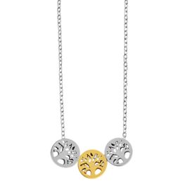 Adelia&acute;s Kette ohne Anh&auml;nger ADELIA&acute;S "Halskette &ndash; Ankerkette aus Edelstahl 43 cm", silber, Halsketten, Damen, 43cm, Edelstahl, Zum Verschenken &ndash; ideal zum Valentinstag