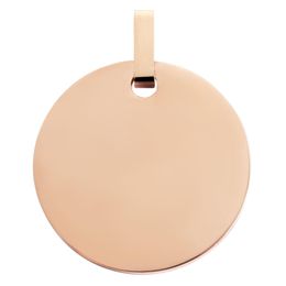 Adelia&acute;s Kettenanh&auml;nger ADELIA&acute;S "Anh&auml;nger &ndash; Anh&auml;nger aus Edelstahl", rosa (gold), Schmuckanh&auml;nger, Damen, Edelstahl, Kettenanh&auml;nger, Ein kleines Geschenk mit gro&szlig;er Wirkung