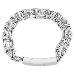Adelia&acute;s Armband ADELIA&acute;S "Armband aus Edelstahl 19 cm", silber, Armb&auml;nder, Herren, 19cm, Edelstahl, Armband, Sch&ouml;ne Geschenkidee zum Muttertag