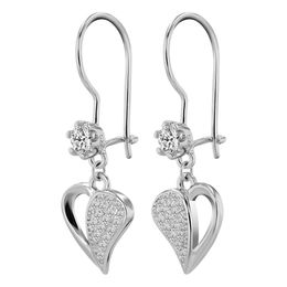 Adelia&acute;s Kettenanh&auml;nger ADELIA&acute;S "Anh&auml;nger &ndash; Herz Herzanh&auml;nger aus 925 Silber", silber, Schmuckanh&auml;nger, Damen, Silber 925 (Sterlingsilber), Kettenanh&auml;nger, Zum Verschenken &ndash; passend f&uuml;r viele Anl&auml;sse