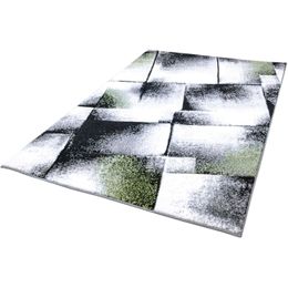 L&auml;ufer Carpet City "Moda Carving 110" Gr. 12, gr&uuml;n, B:80cm H:11mm L:300cm, Kunstfaser, Teppiche, L&auml;ufer, Flachflor, Wohnzimmer