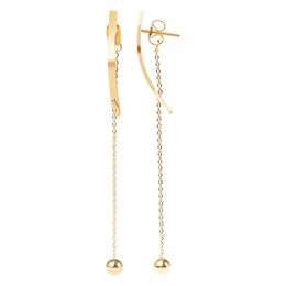 Adelia&acute;s Paar Ohrh&auml;nger ADELIA&acute;S "Ohrringe aus Edelstahl", Damen, Gr. Damen, Edelstahl, gold, Ohrringe, Ideal als Geschenk &ndash; dezent und elegant